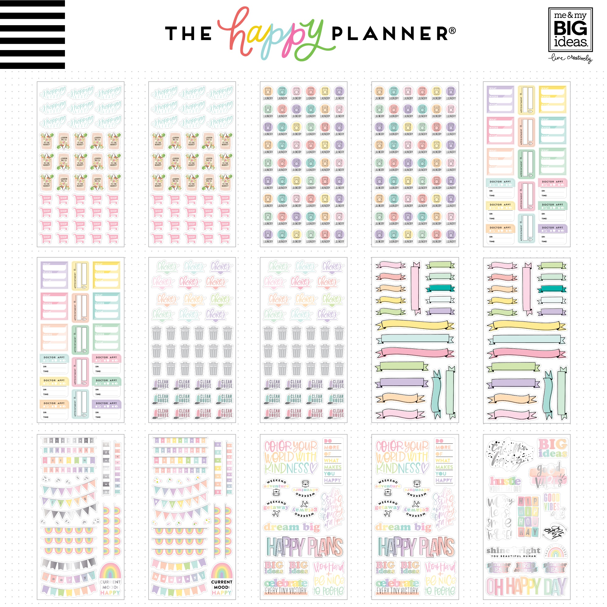 Happy Planner Sticker Printables