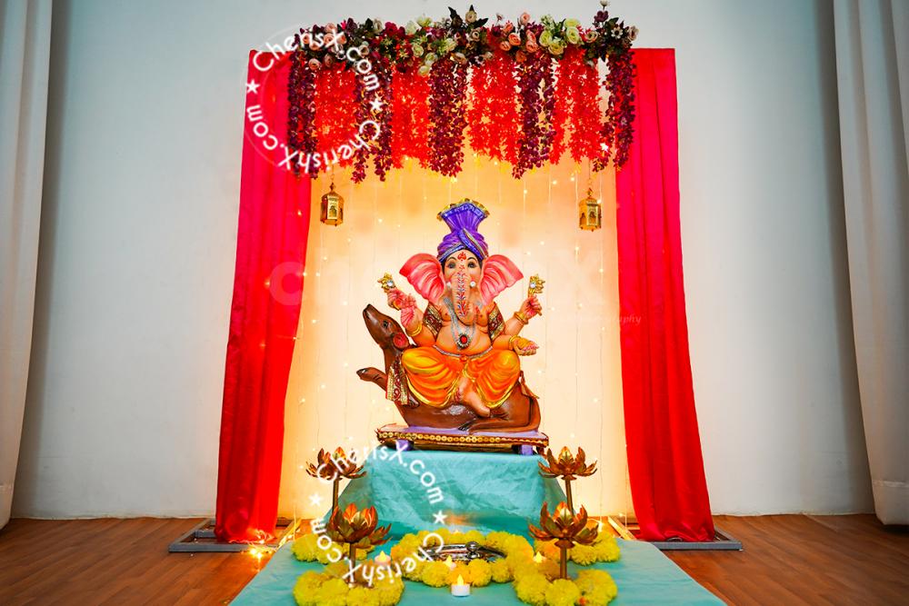 10 Unique Ganpati Decoration At Home Ideas To Add An Extra Charm