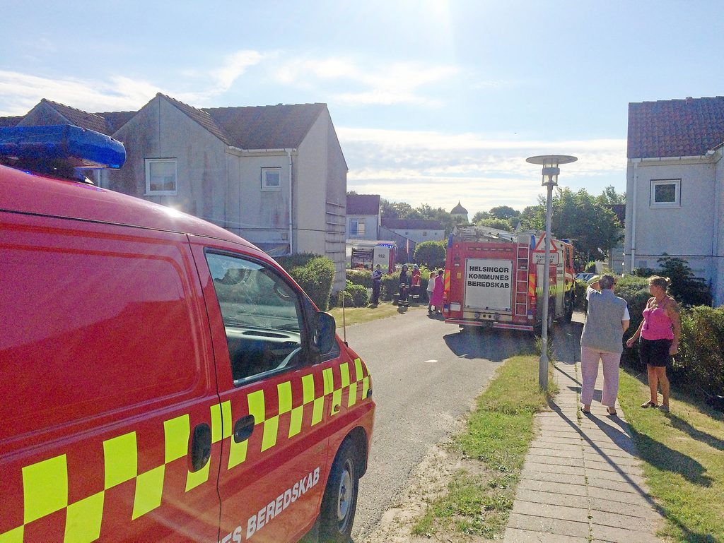 Stor Udrykning Brand I Broloftet Sjællandske Nyheder