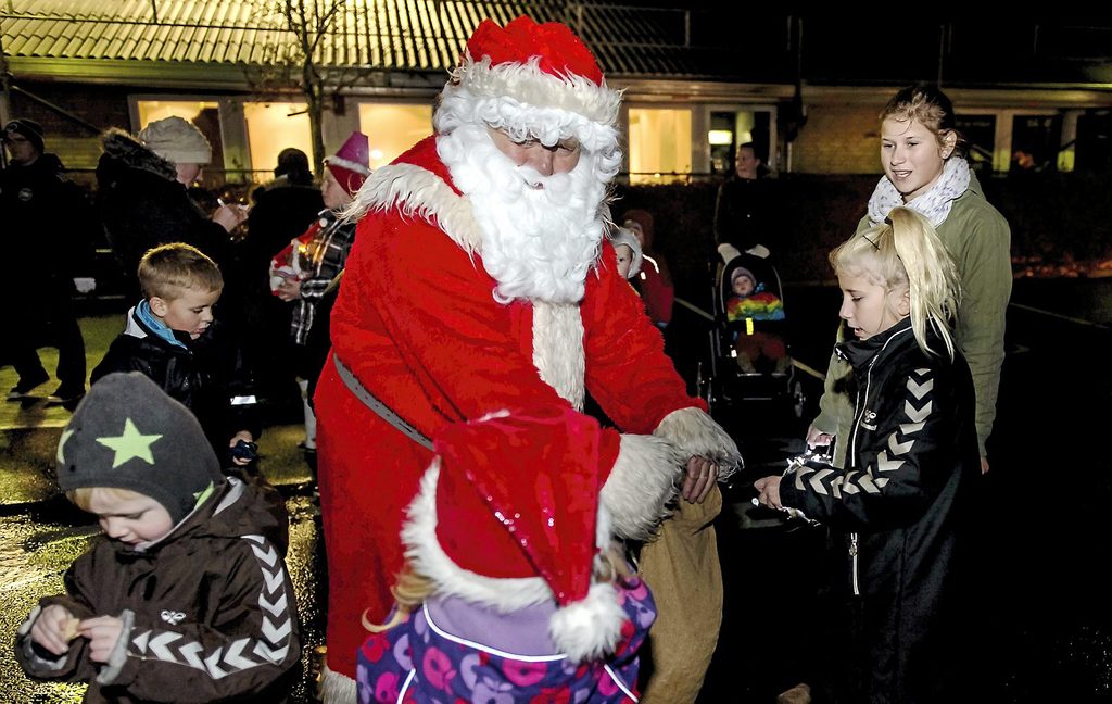 Julemanden Havde Travlt Fredag Aften Sndk Sjællandske Nyheder