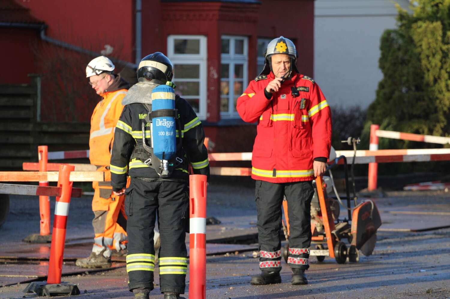 Brud På Gasledning Stopper Trafikken 112 Sjællandske Nyheder