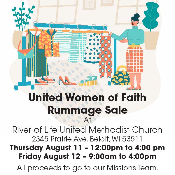 Women Of Faith Rummage Sale Wjvl