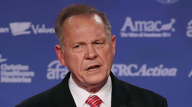 Gop Senate Candidate Roy Moore Denies Allegation Of Sexual Misconduct