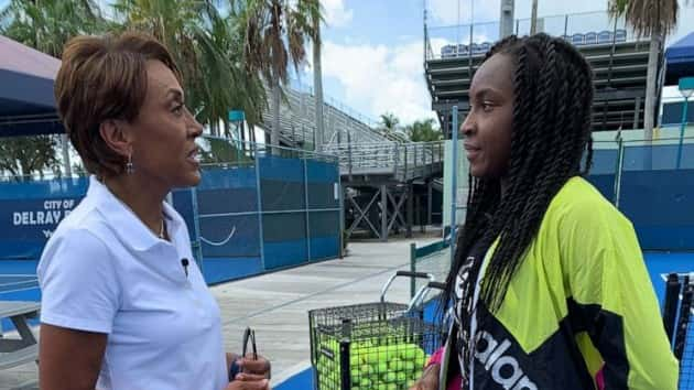 15 Year Old Tennis Star Coco Gauff Says She Hopes To Be The Greatest