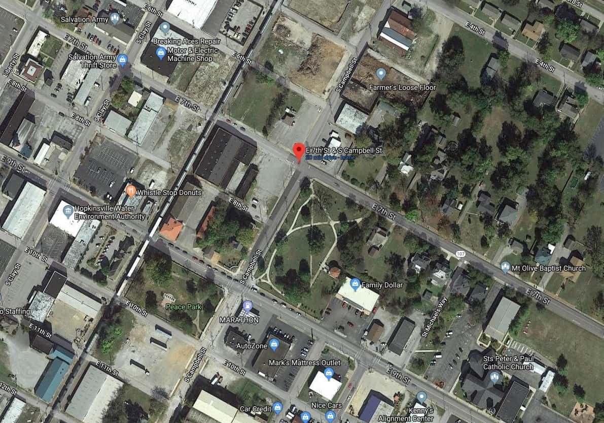 Gas Line Rupture Causes Evacuation Closes Hopkinsville Street Wkdz Radio