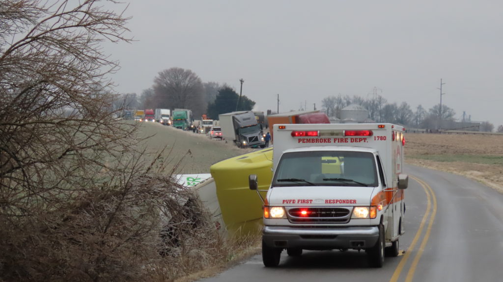 Icy Roadways Cause Multiple Non Injury Wrecks Whvo Fm