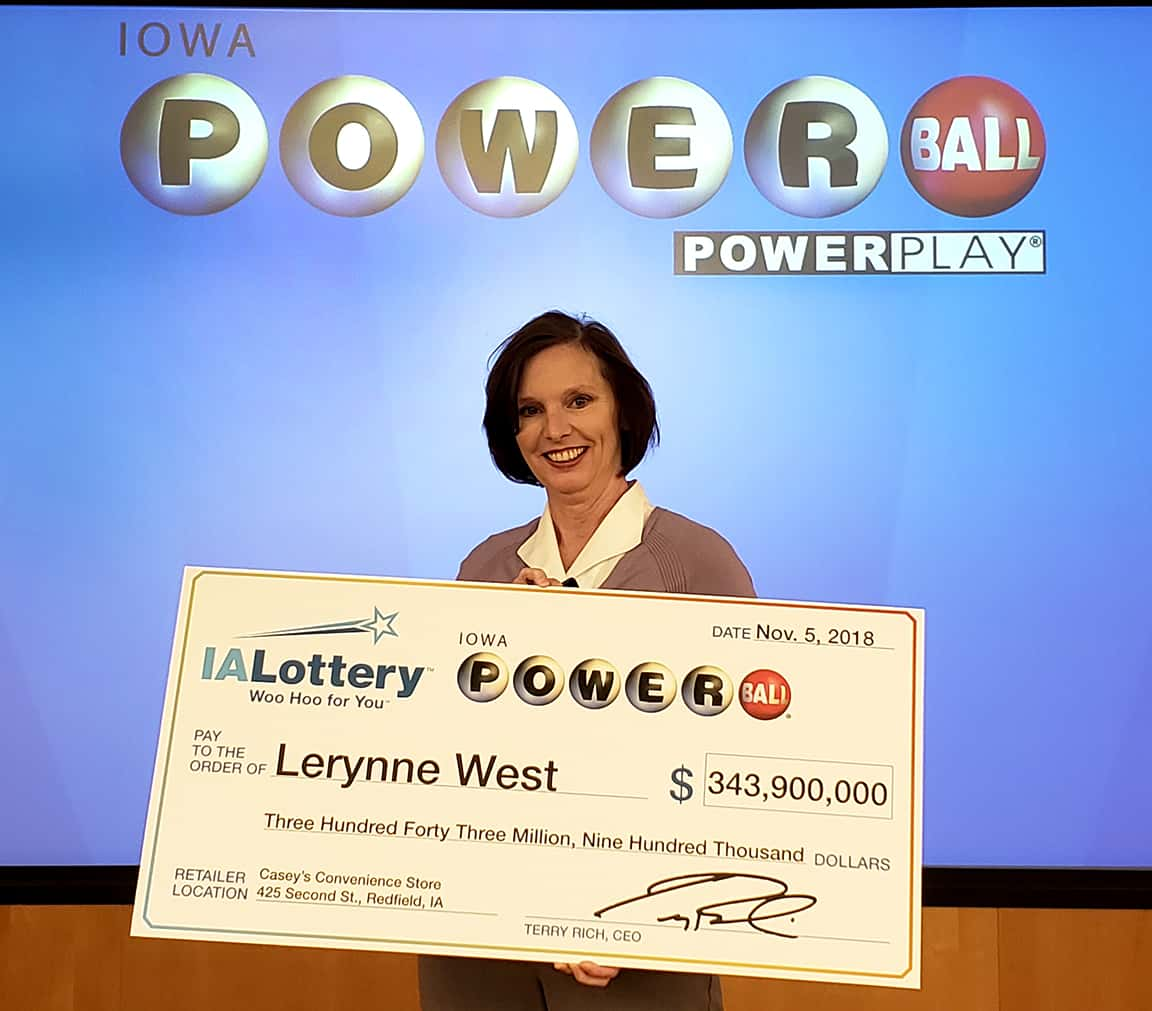 Redfield Powerball Winner Collects Record Prize Outlines Plans For