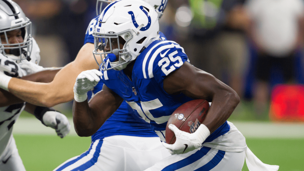 Indianapolis Colts Running Back Marlon Mack Suffers Achilles Injury In