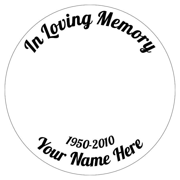 In Loving Memory Png