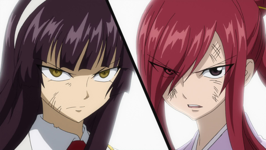 Team Dimaria And Kyria Vs Erza And Kagura Mangahelpers