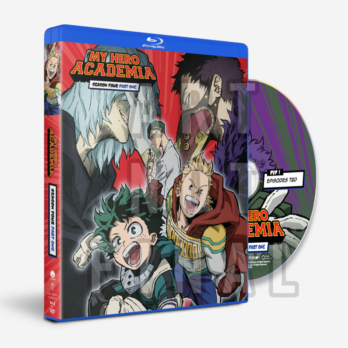 My Hero Academia Season 4 Part 1 Blu Ray Dvd Combo Fandom Post