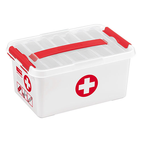 Xl First Aid Storage Box 22 Litre Store Plastics Plastic Storage