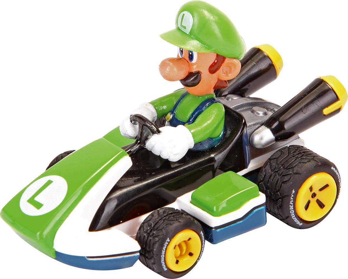 Carros De Fricción Mario Kart 3 Piezas Delsol