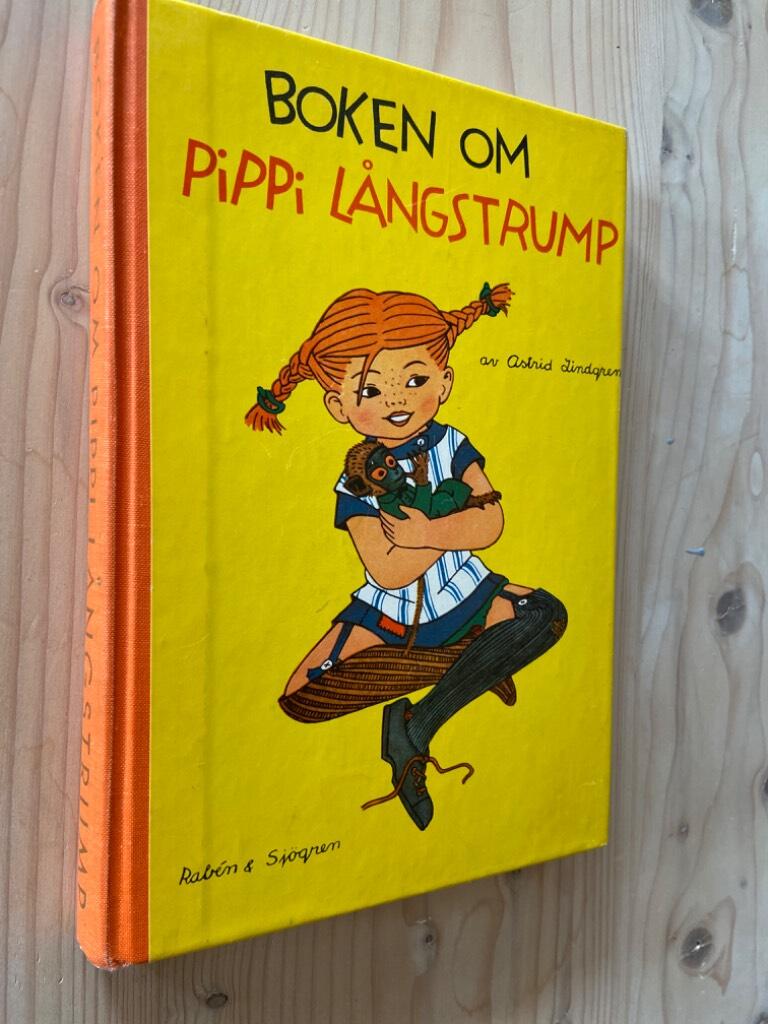 Boken Om Pippi Långstrump Astrid Lindgren 650 Sek