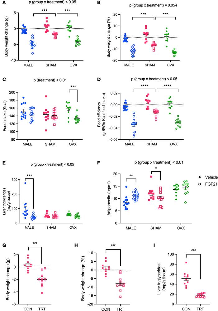 Jci Insight Fgf21 Controls Hepatic Lipid Metabolism Via Sex Dependent