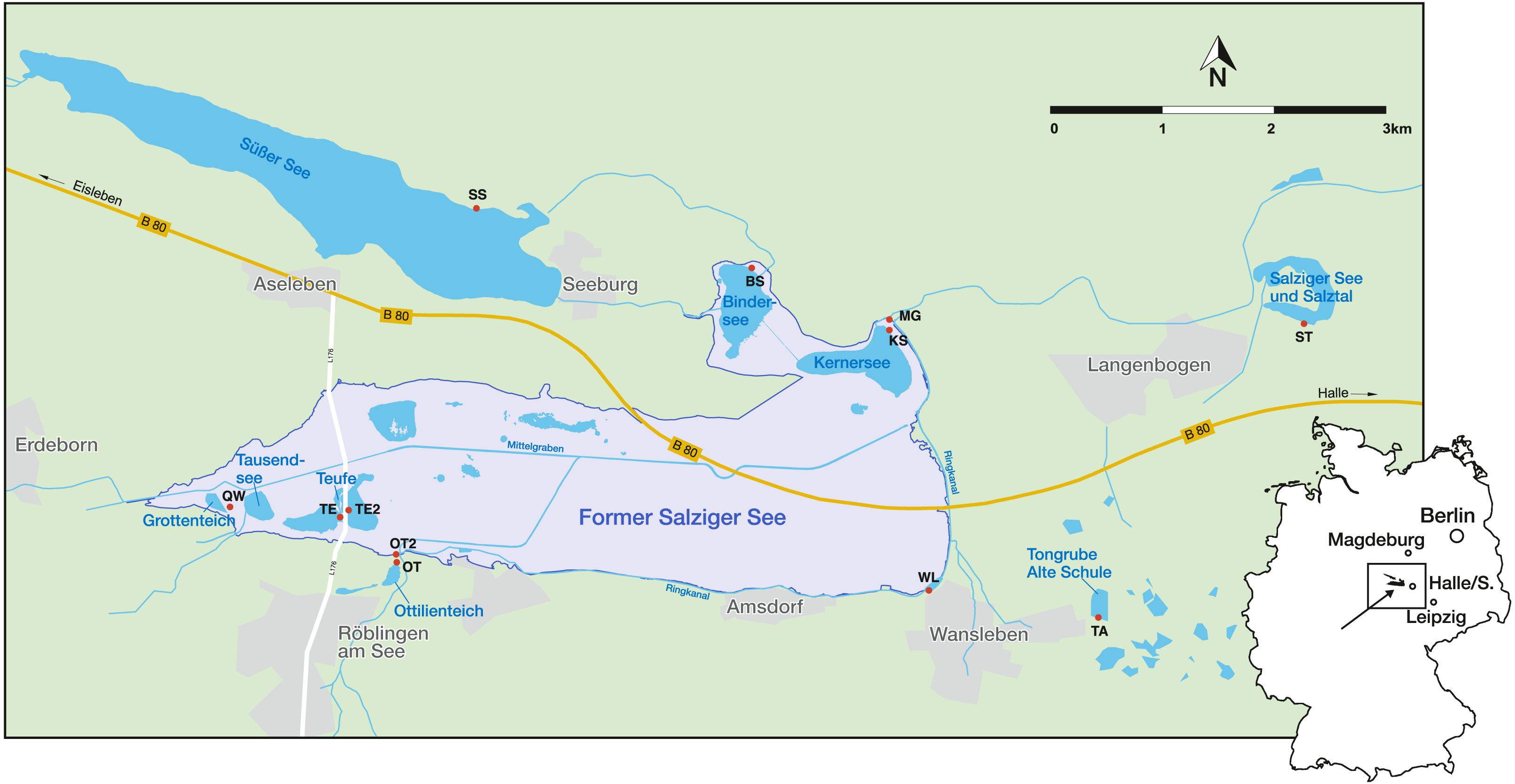 Spatio Temporal Distribution Of Ostracod Species In Saline Inland Lakes