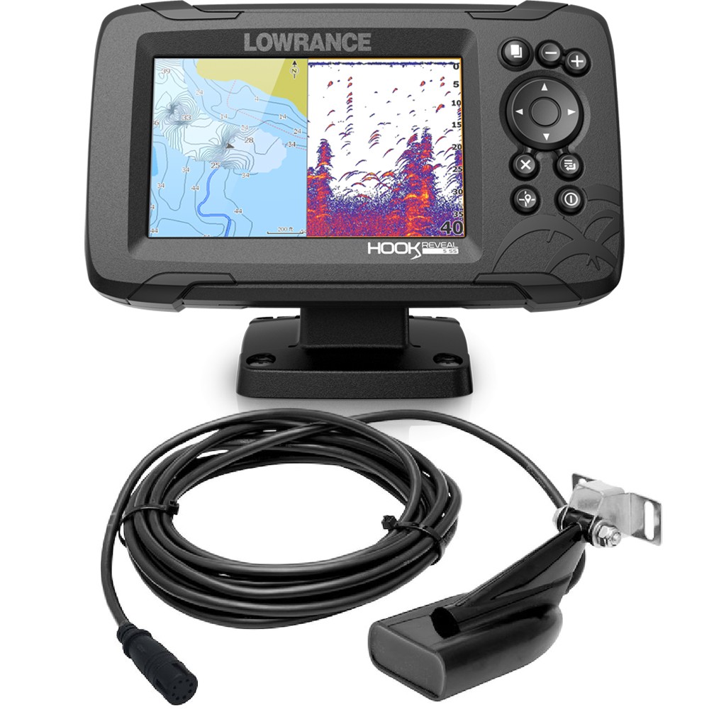 Lowrance Hook Reveal 5 83200 Hdi Chartplotter Fishfinder