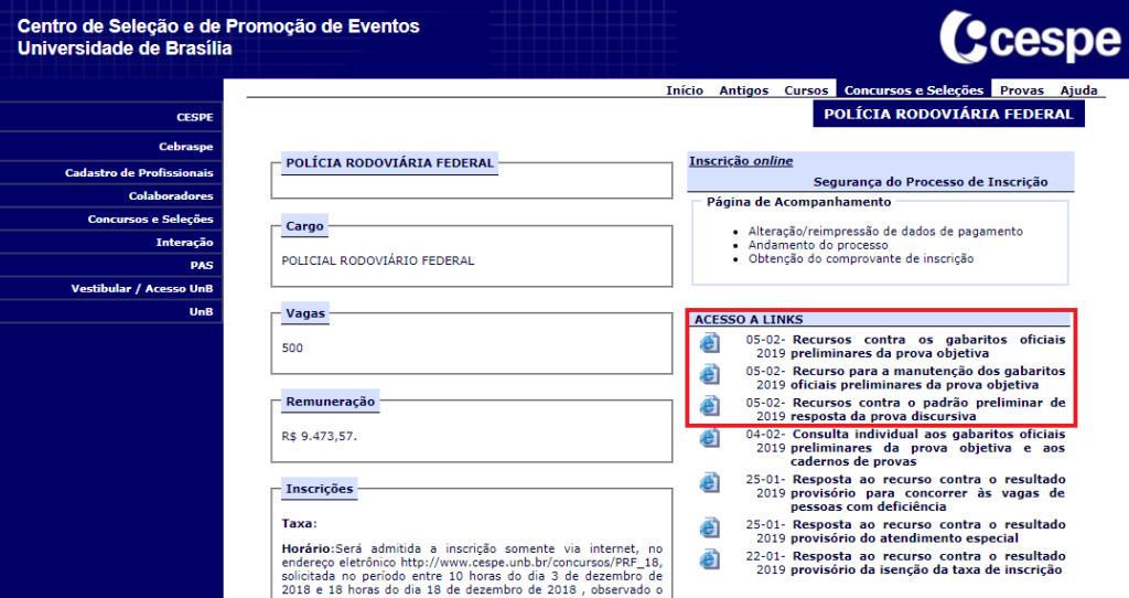 Exemplo De Recurso Para Processo Seletivo Vários Exemplos