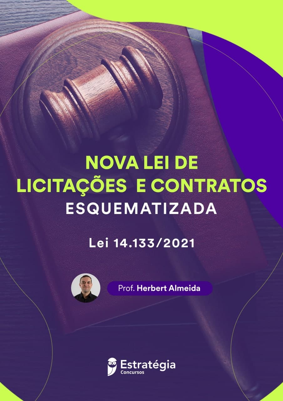 Lei 1413321 Nova Lei De Licitações E Contratos Esquematizada Após