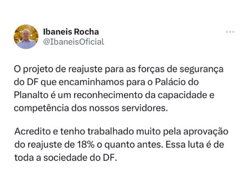 Concursos Segurança Df Encaminhado Projeto De Reajuste Salarial