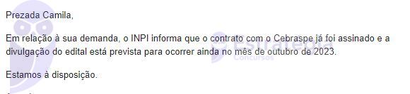 Concurso Inpi Terá Edital Publicado Ainda Em Outubro