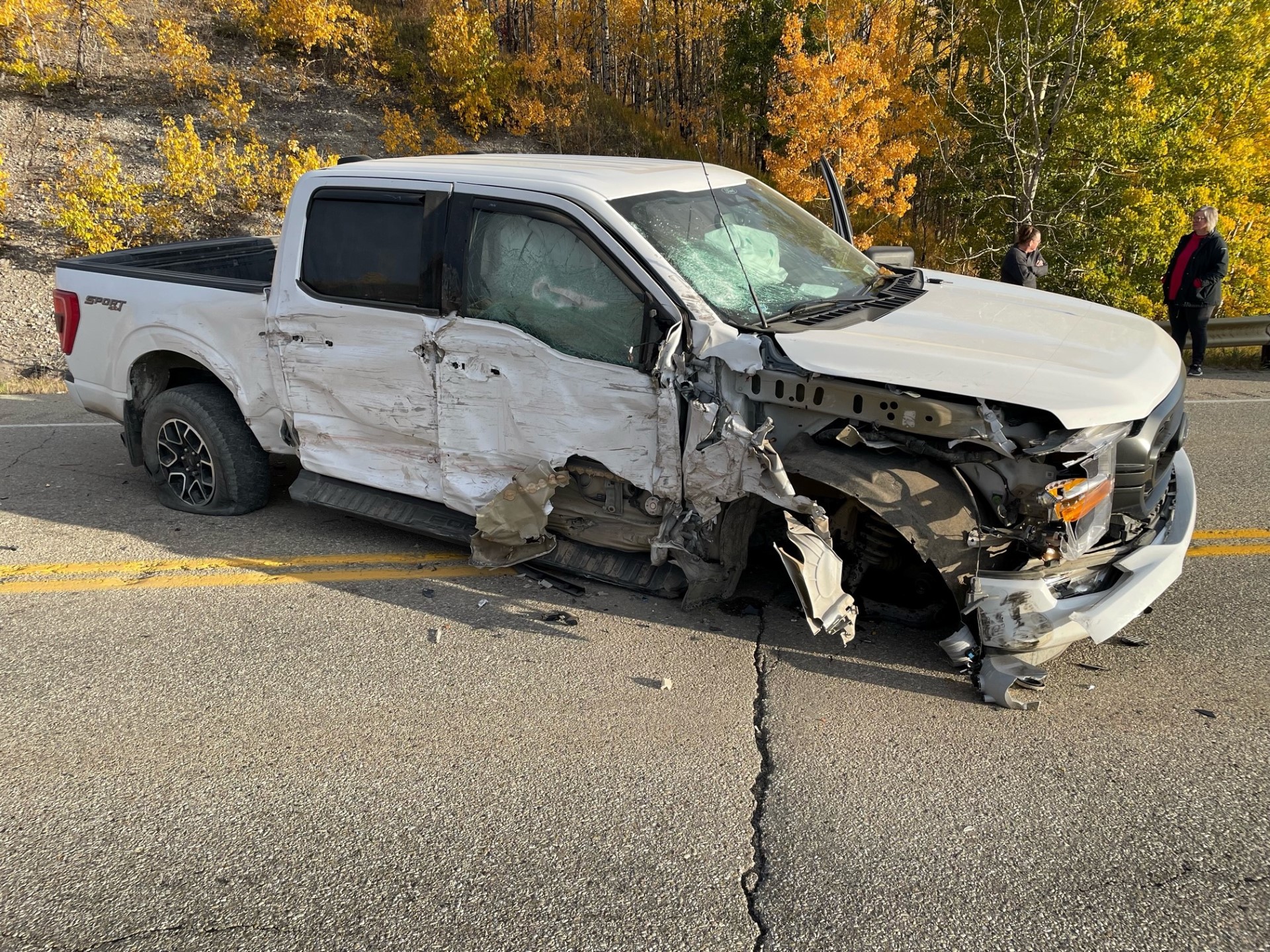 Drunk Driver Causes Head On Crash Near Cochrane Cochranenow Cochrane