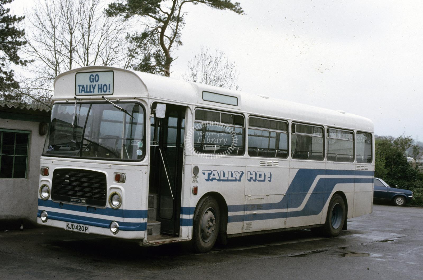 The Transport Library Tally Ho Kingsbridge Bristol Lhs At Operators