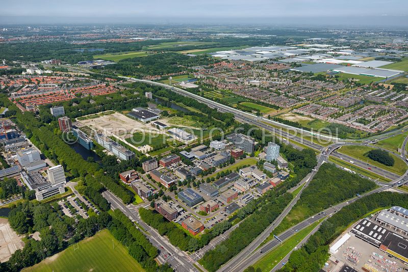 Aerophotostock Delft Luchtfoto Delftechpark