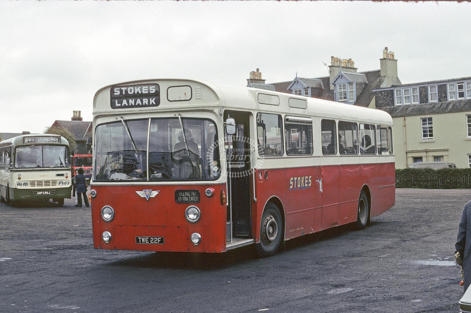 The Transport Library Stokes Carstairs Leyland Psu3f Ous671v At