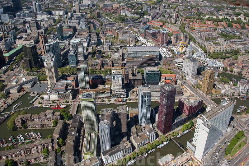 Hollandluchtfoto Rotterdam Luchtfoto Overzicht Centrum