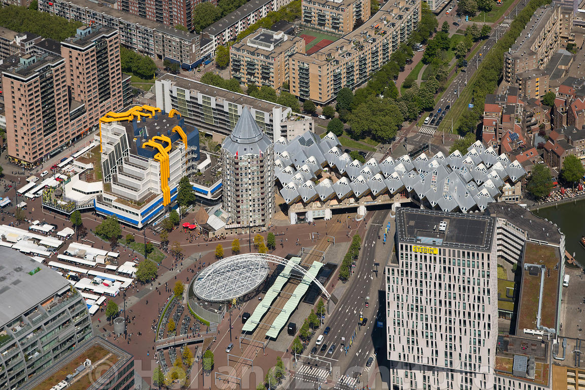 Hollandluchtfoto Rotterdam Luchtfoto Overzicht Centrum