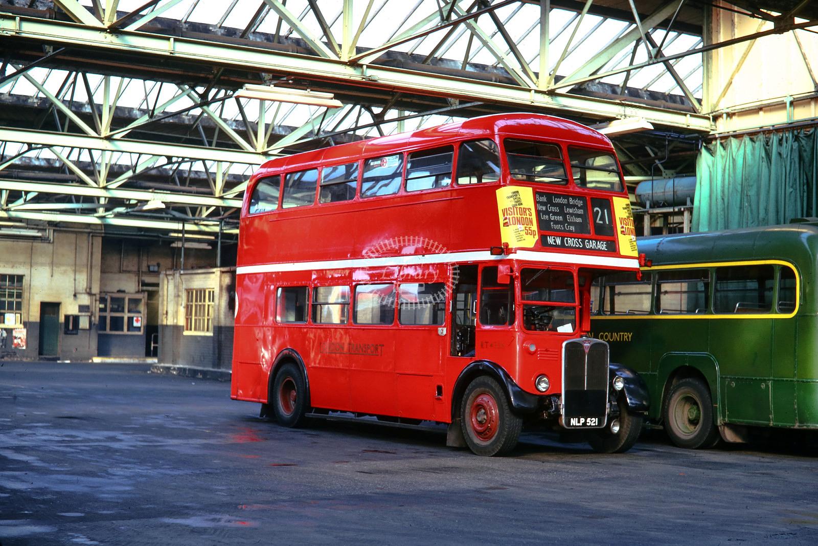 The Transport Library London Transport Aec Regent Rt4356 Nlp521 On