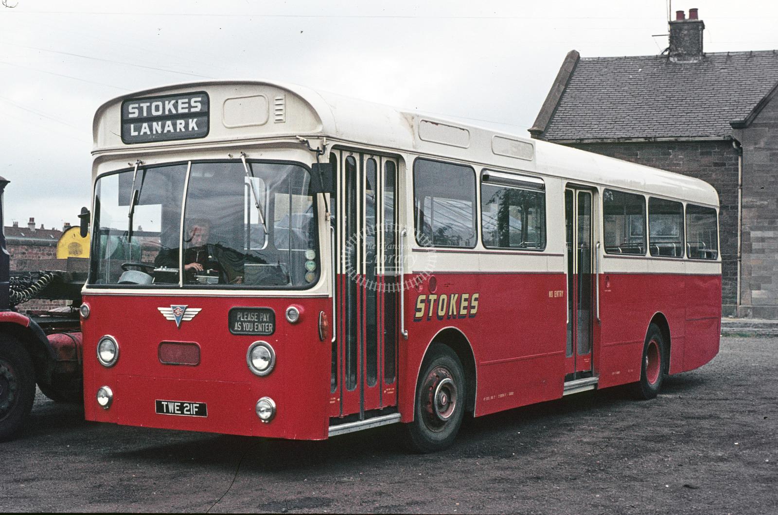 The Transport Library Stokes Carstairs Leyland Royal Tiger Lhe531 At