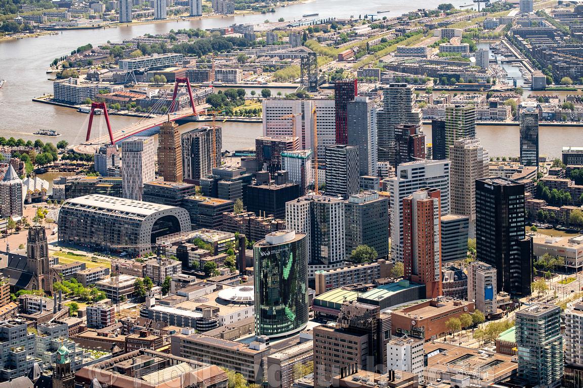 Hollandluchtfoto Rotterdam Luchtfoto Centrum