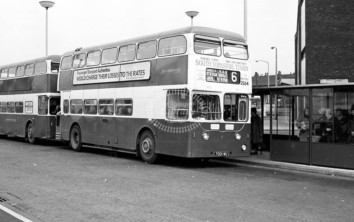 The Transport Library Mexborough And Swinton Leyland Pdr1 1 7001wu At