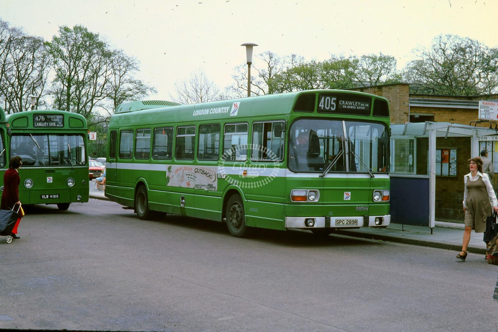 The Transport Library London Country Aec Reliance P6 Bla593h At