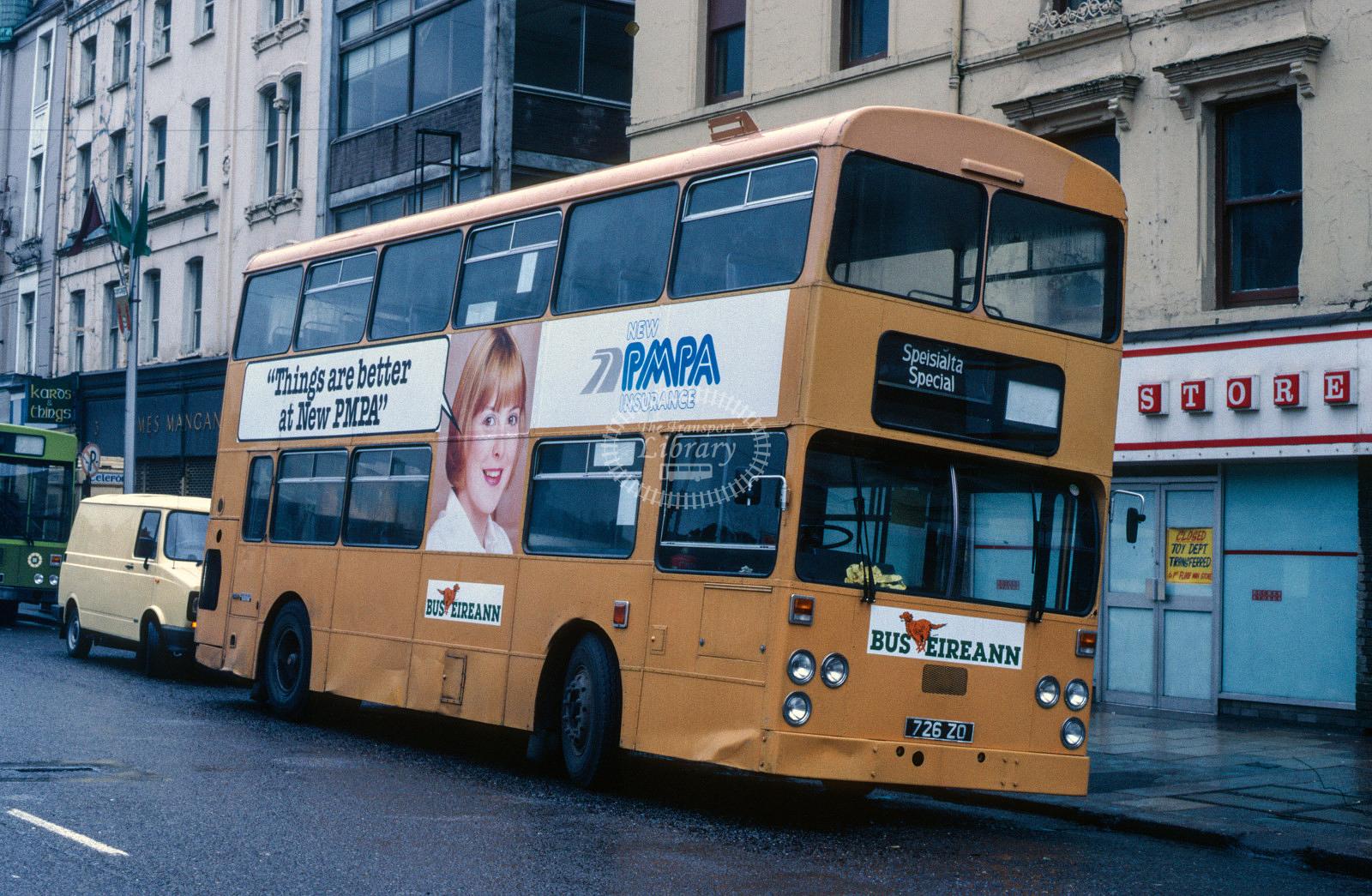 The Transport Library Bus Eireann Leyland Atlantean Van Hool Mcardle