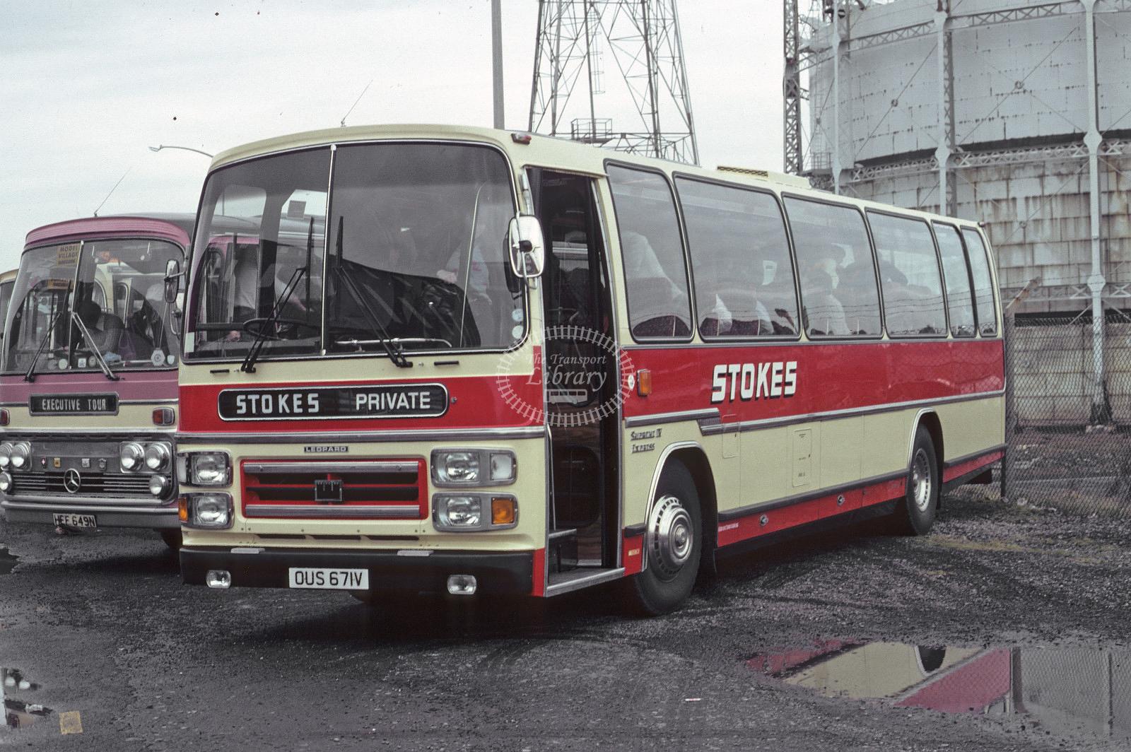 The Transport Library Stokes Carstairs Leyland Psu3f Ous671v At