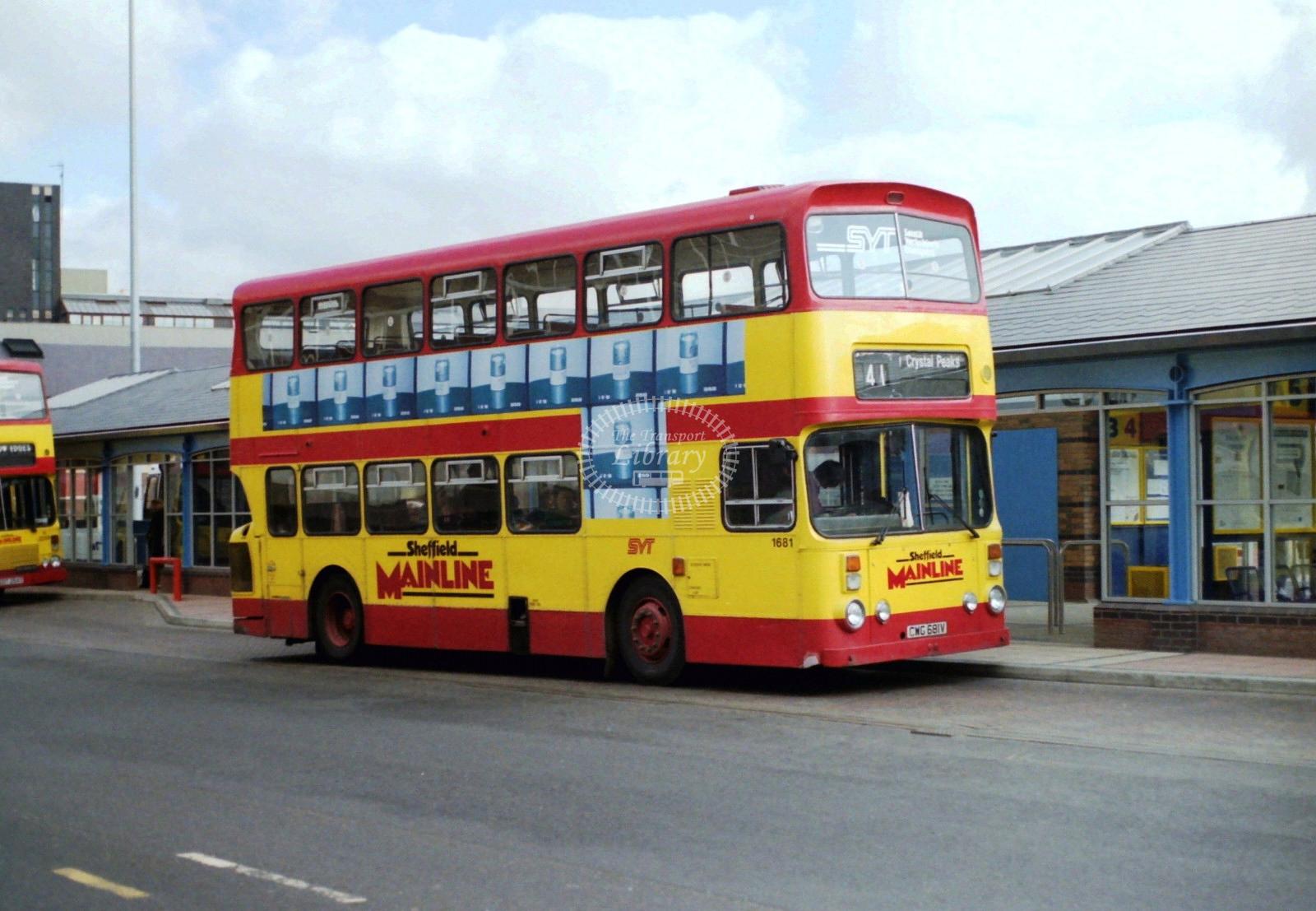 The Transport Library Syt Leyland Atlantean Alexander 1681 Cwg681v