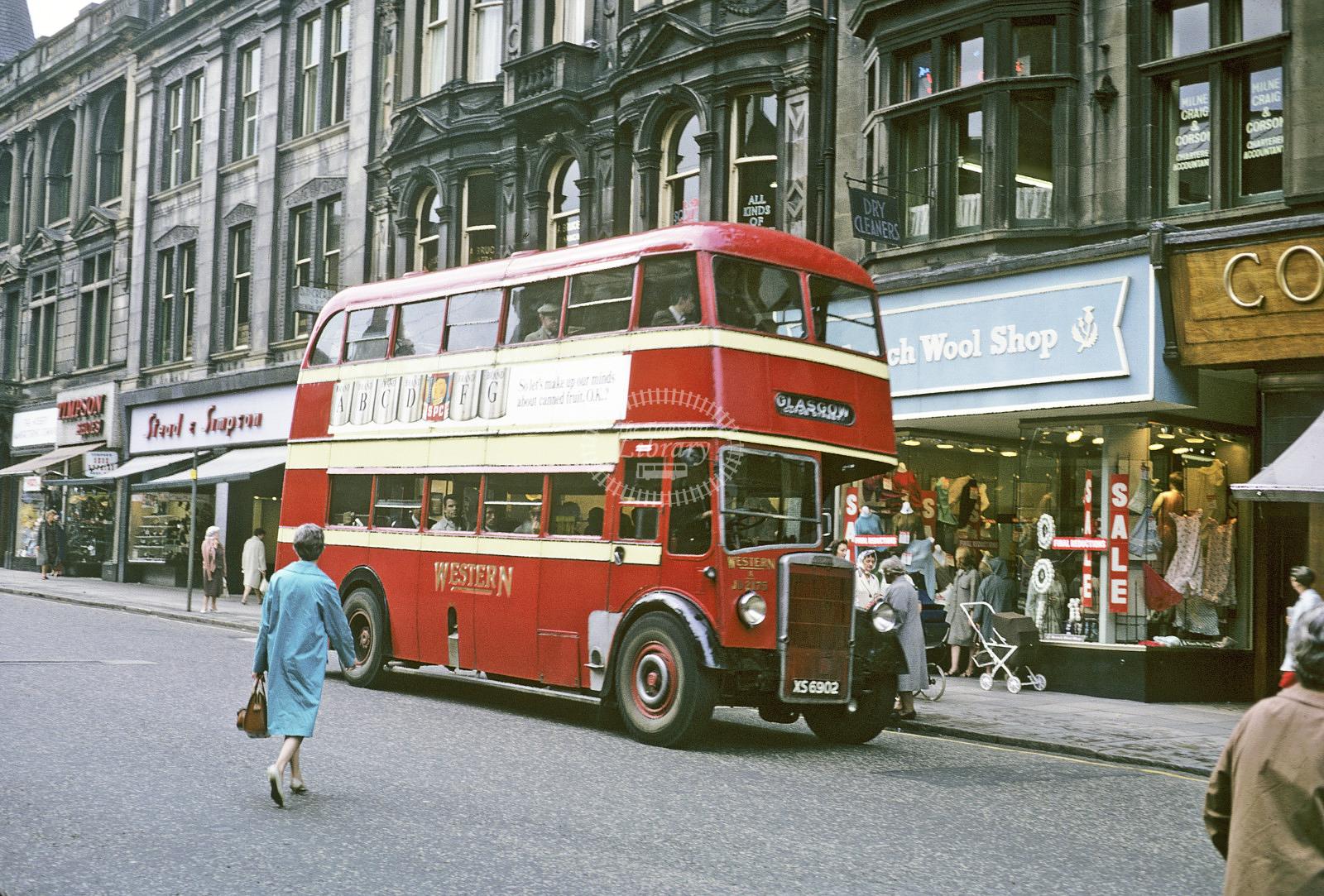 The Transport Library Western Scottish Leyland Pd2 2175 Xs6902 At