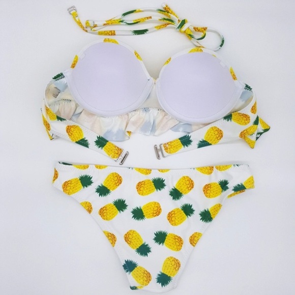 Swim Adorable Pineapple Bikini Set Poshmark