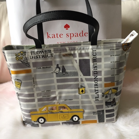 Kate Spade Bags Nwt Kate Spade New York Francis Yellow Taxi Tote