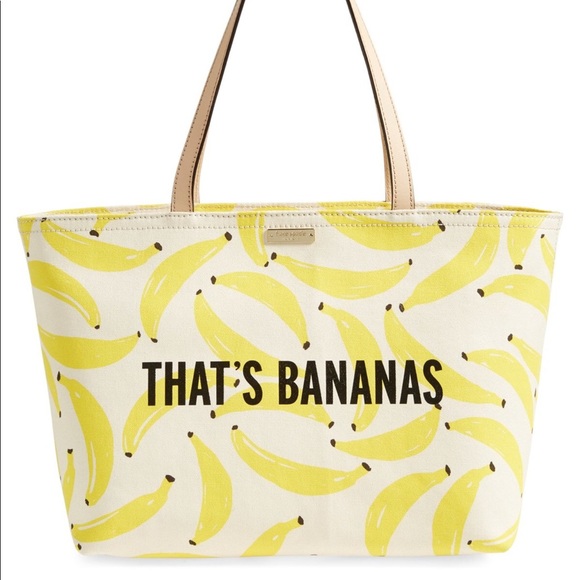 Kate Spade Bags Kate Spade Thats Bananas Francis Tote Bag Poshmark