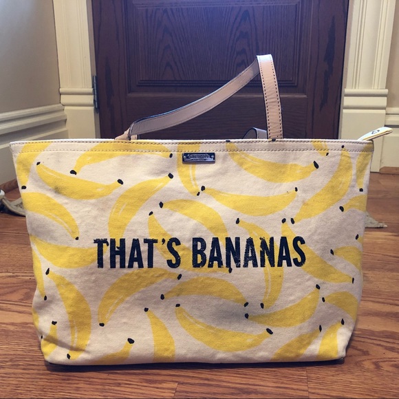 Kate Spade Bags Kate Spade Thats Bananas Francis Tote Bag Poshmark