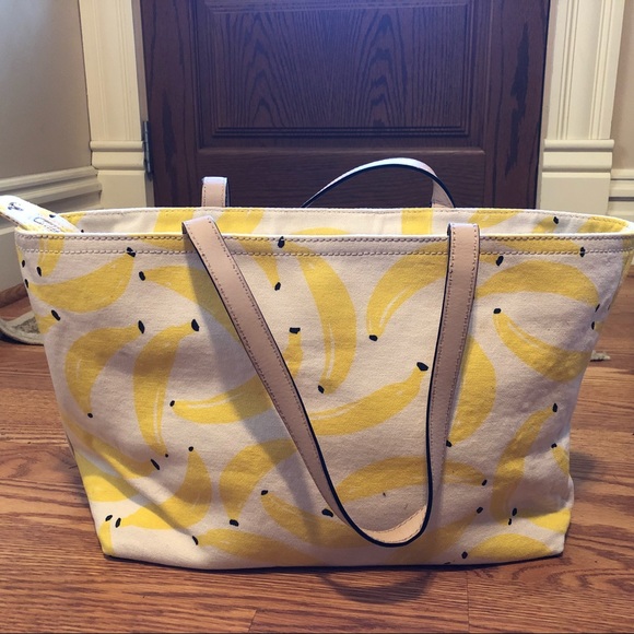 Kate Spade Bags Kate Spade Thats Bananas Francis Tote Bag Poshmark