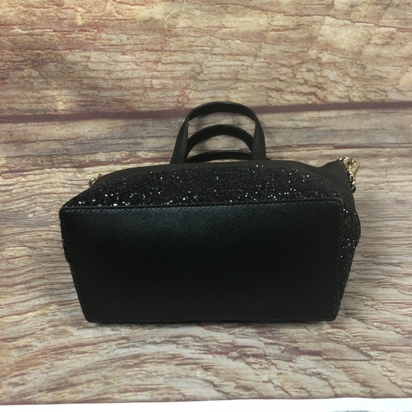 Kate Spade Bags Kate Spade Greta Court Ina Black Glitter Crossbody