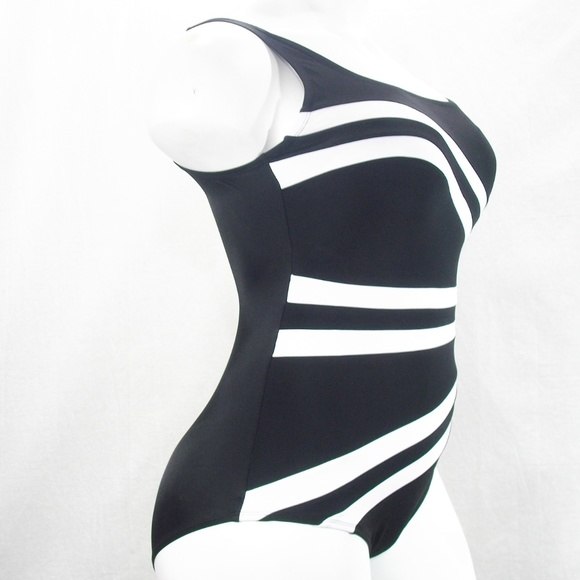 Longitude Swim Longitude Colorblock Tummy Control Pc Swimsuit