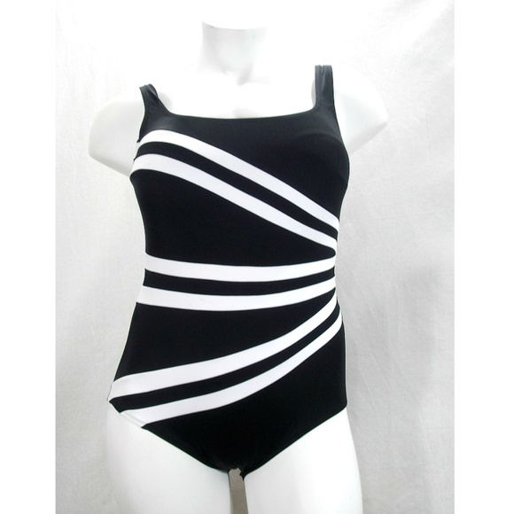 Longitude Swim Longitude Colorblock Tummy Control Pc Swimsuit