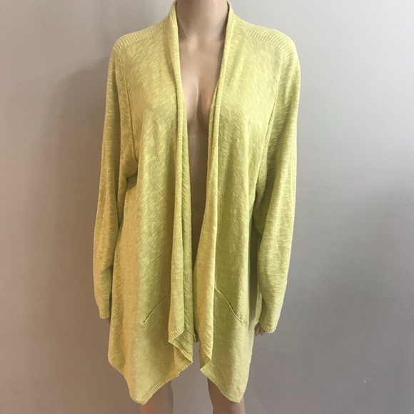 Eileen Fisher Sweaters Eileen Fisher Cardigan Yellow Mustard Sz Xl