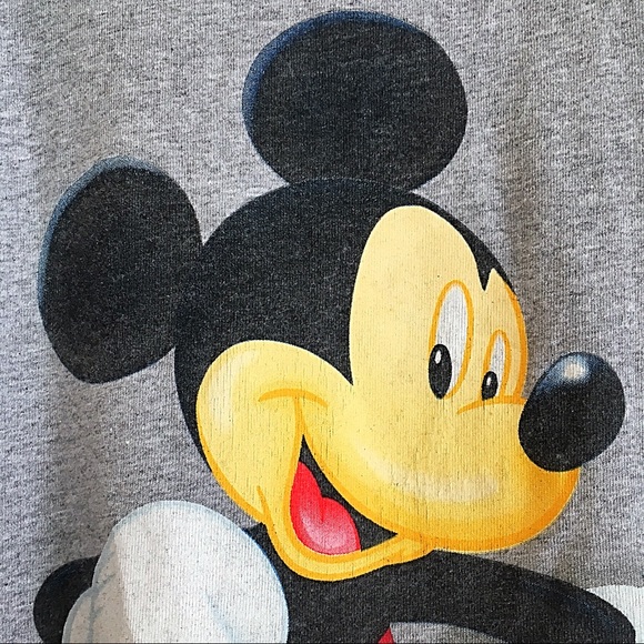 Disney Shirts And Tops Vintage Disney Mickey Mouse Double Sided